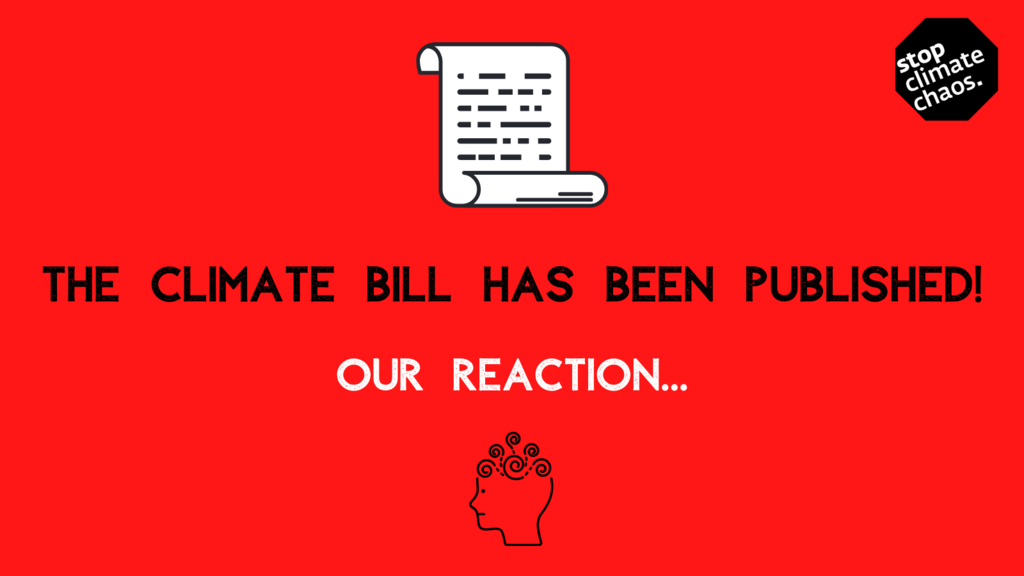 Climate Bill is an important step in the right direction but ambition ...